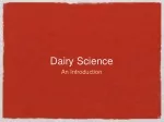 PPT - Principles of Dairy Science PowerPoint Presentation, free ...