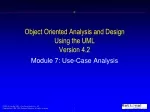 PPT - Object Oriented Analysis and Design Using the UML Version 4.2 PowerPoint Presentation - ID ...