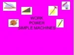 PPT - Chapter 14 Work, Power and Simple Machines PowerPoint ...