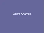 PPT - Basics of genre analysis PowerPoint Presentation, free download ...