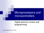 PPT - Microprocessors and Interfacing PowerPoint Presentation, free ...