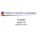 PPT - Object-Oriented Programming Languages PowerPoint Presentation, free download - ID:998084