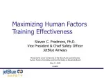 PPT - Human Factors Training PowerPoint Presentation, free download ...