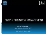 PPT - Supply Chain Risk Management Framework PowerPoint Presentation ...