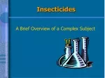 PPT - Insecticides PowerPoint Presentation, free download - ID:1207691