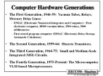 PPT - Generations of Computer PowerPoint Presentation, free download ...