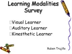 PPT - Learning Modalities PowerPoint Presentation, free download - ID:48446