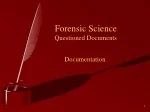 PPT - Questioned Documents PowerPoint Presentation, free download - ID ...