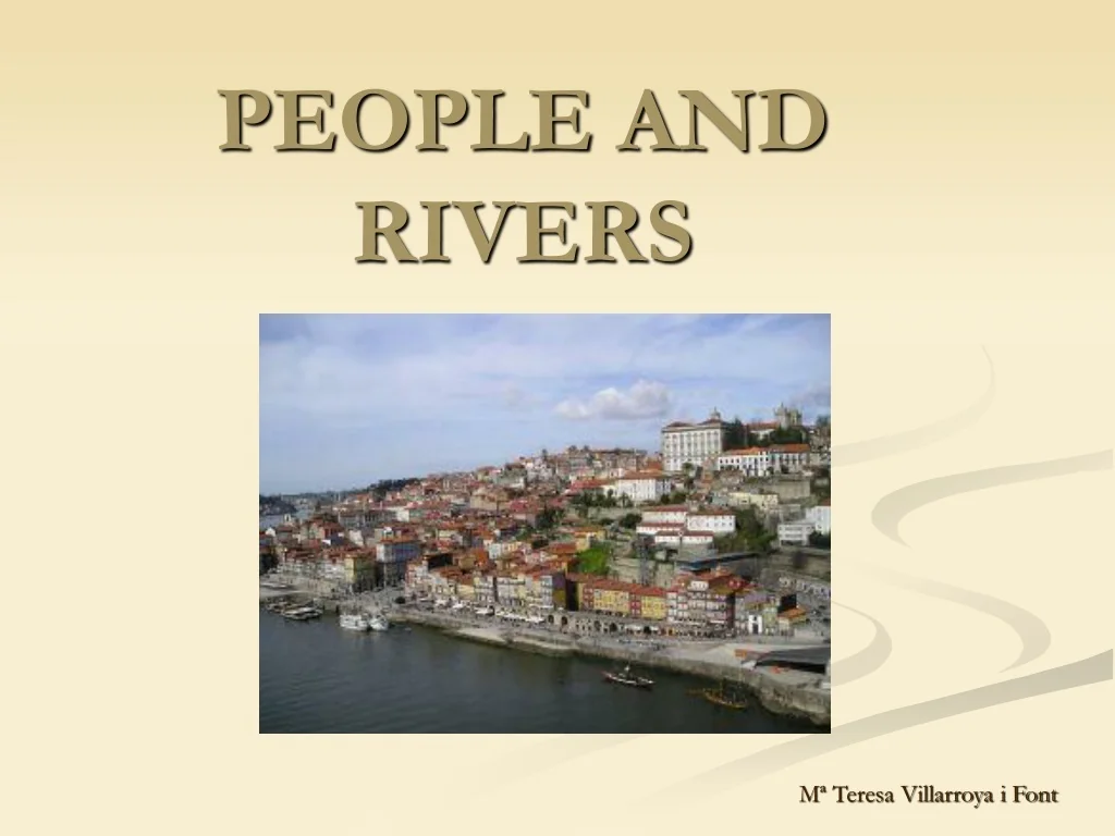 PPT - People and Rivers: Influences on Settlement Locations PowerPoint ...