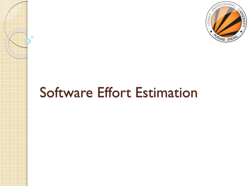 PPT - Software Effort Estimation Techniques and Challenges in Project Management PowerPoint ...
