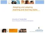 PPT - Teaching and Learning Styles PowerPoint Presentation, free ...