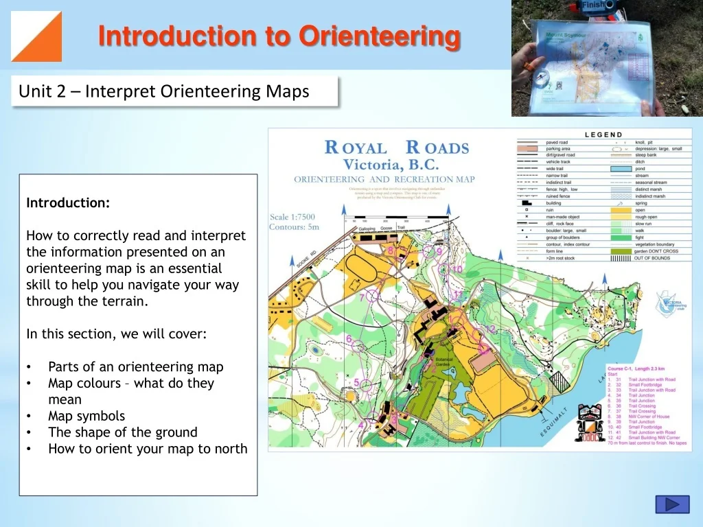 PPT - Mastering Orienteering Maps - Key Symbols and Colors PowerPoint ...