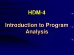 PPT - HDM-4 Inputs and Options PowerPoint Presentation, free download ...