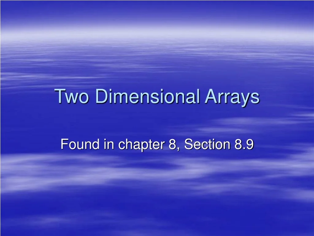 PPT - Mastering Arrays in Java: Practical Guide PowerPoint Presentation - ID:9676103