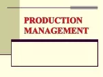 PPT - Production Management PowerPoint Presentation, free download - ID ...