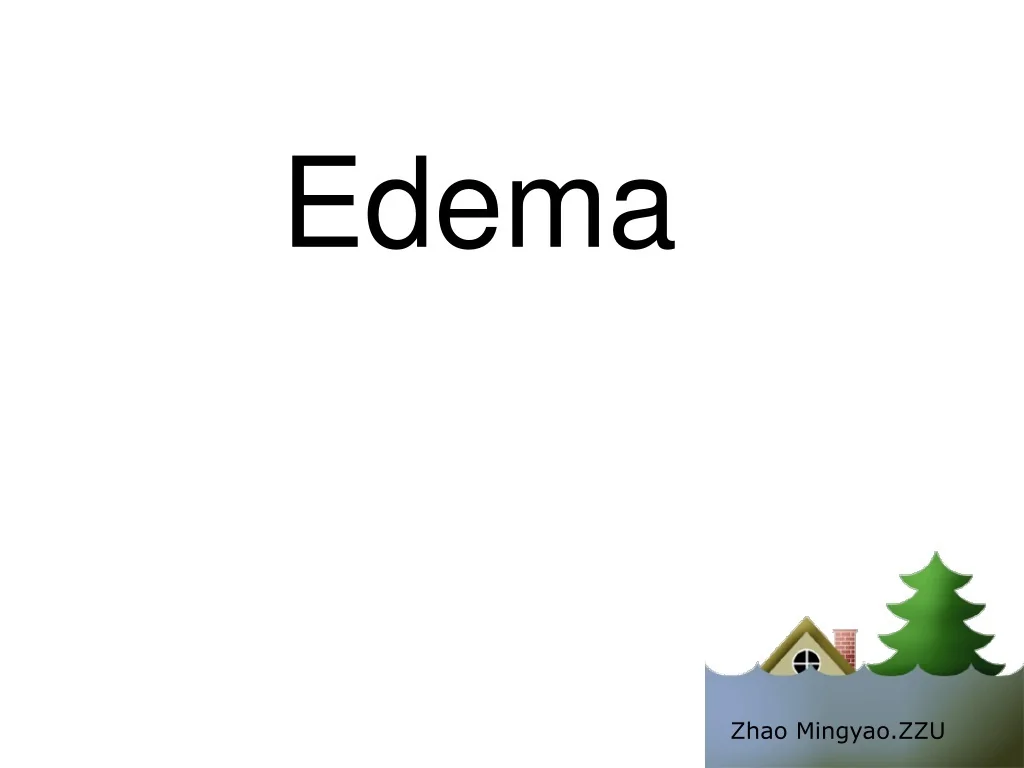 Ppt Edema Powerpoint Presentation Free Download Id 9676689