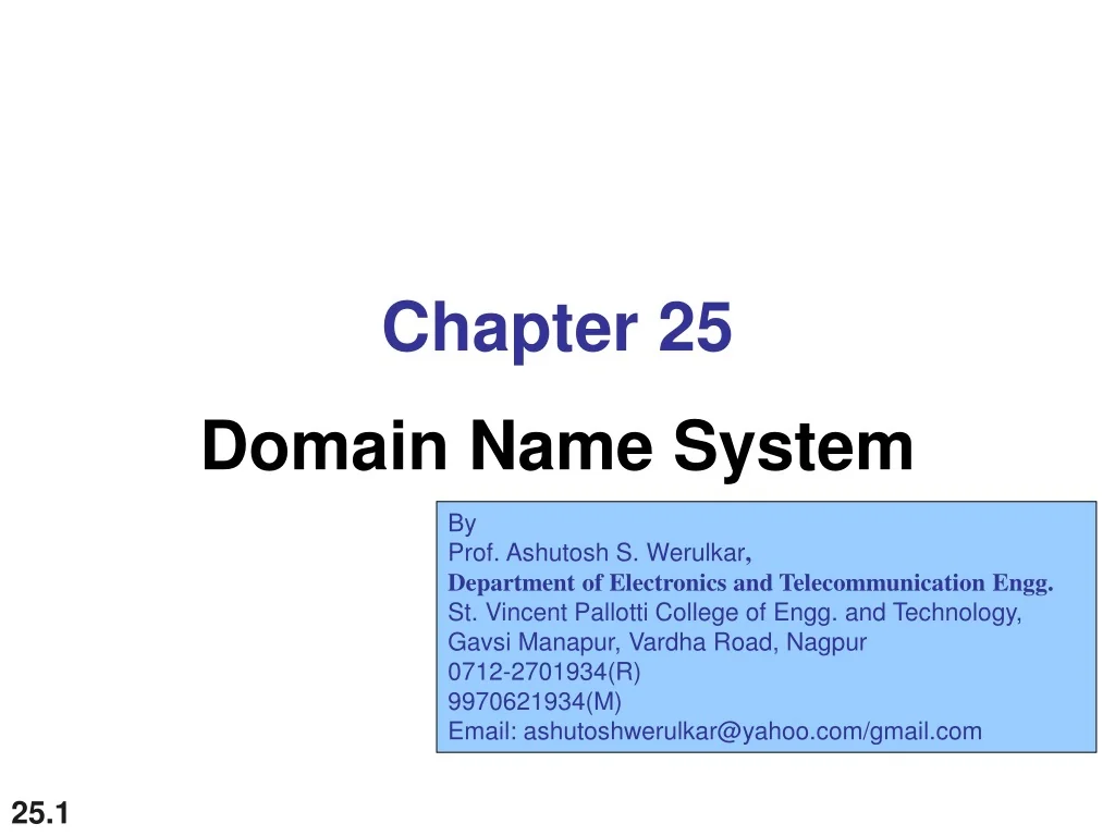 PPT - Domain Name System (DNS) Services PowerPoint Presentation, free ...