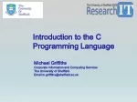 PPT - Introduction to C Programming Language PowerPoint Presentation ...