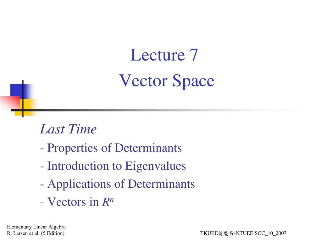 PPT - Understanding Vector Spaces and Subspaces in Linear Algebra PowerPoint Presentation - ID ...