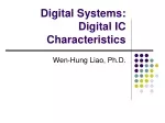 PPT - Digital ICs Characteristics PowerPoint Presentation, free ...
