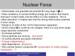 PPT - Nuclear Force, Structure and Models PowerPoint Presentation, free ...