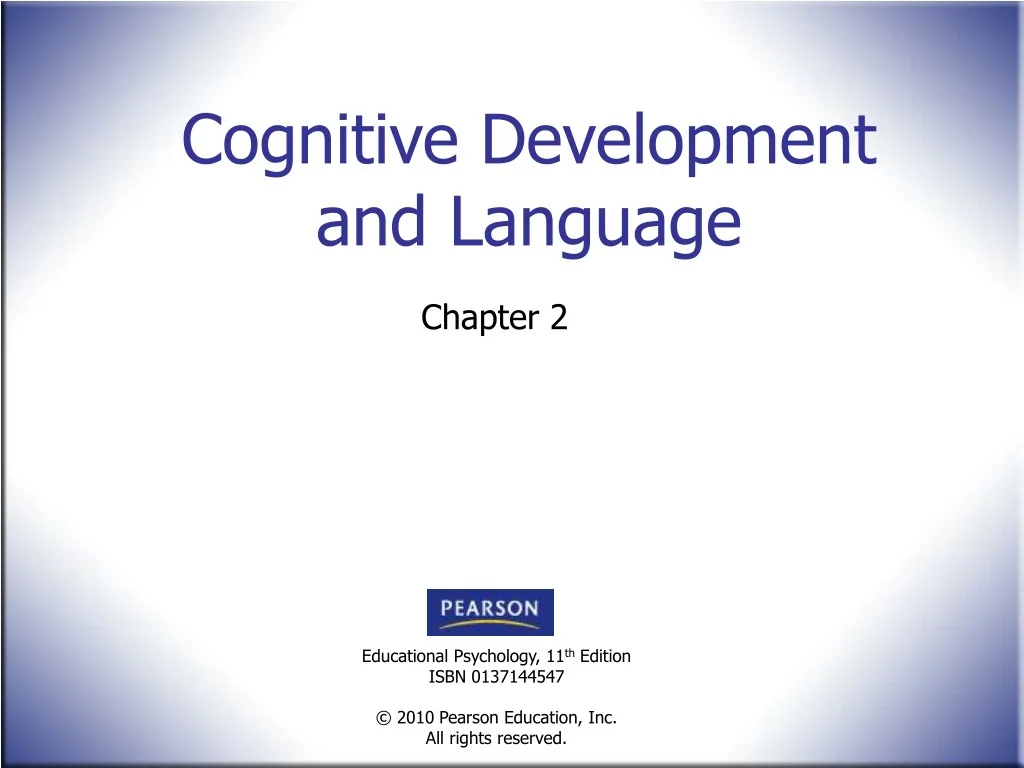 PPT - Cognitive Development and Language PowerPoint Presentation, free ...