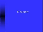 PPT - Lecture 05 IP Security PowerPoint Presentation, free download ...