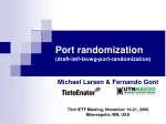 PPT - Basics of Randomization PowerPoint Presentation, free download ...
