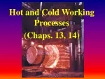 PPT - HOT- WORKING PROCESSES PowerPoint Presentation, free download ...