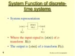 PPT - Frequency Response of Discrete-Time Systems PowerPoint ...