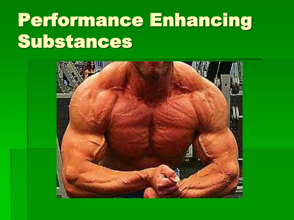 PPT - Anabolic Steroids: Performance Enhancement & Risks PowerPoint ...
