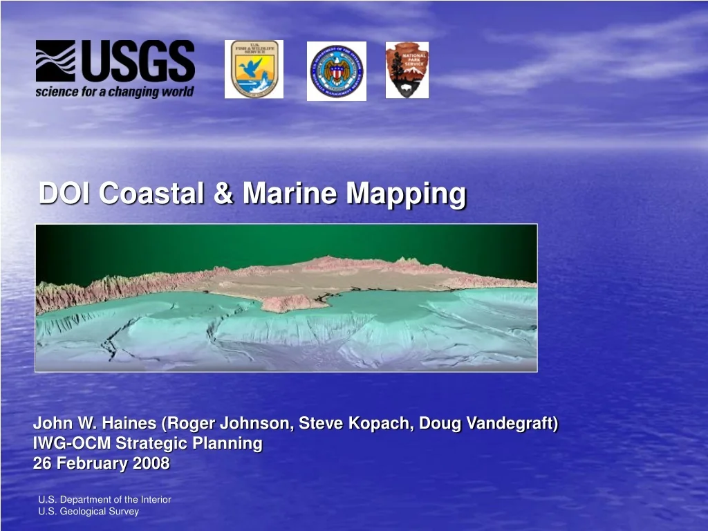 PPT - Comprehensive Marine Mapping Strategy for Coastal Preservation ...