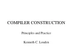 PPT - Compiler Construction PowerPoint Presentation, free download - ID ...
