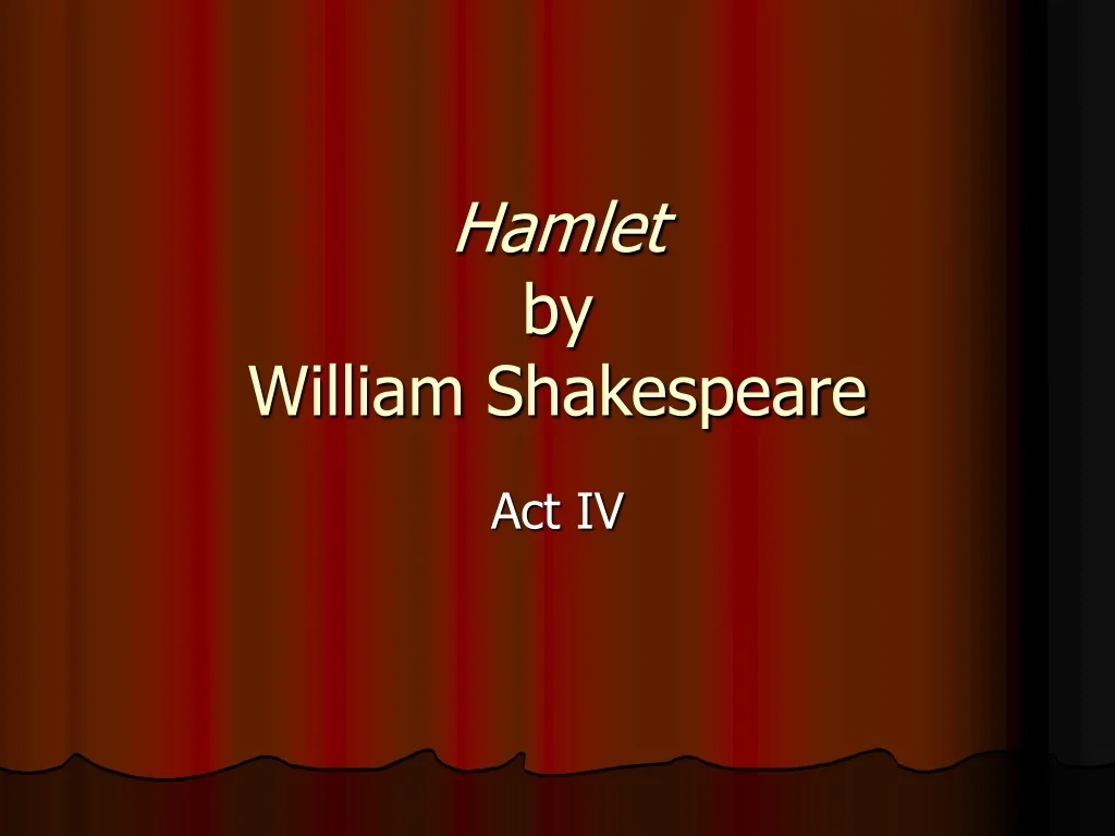 PPT - Betrayal and Chaos in Hamlet PowerPoint Presentation, free ...