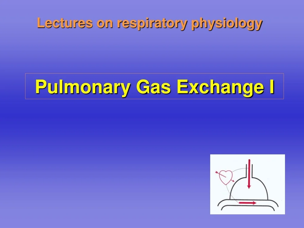PPT - Alveolar Gas Exchange Cascade in Perfect Lung Physiology ...