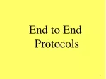 PPT - End to End Protocols PowerPoint Presentation, free download - ID ...