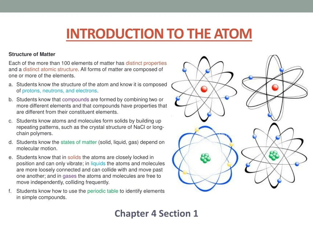 PPT - Introduction to Atom Structure: From Thomson to Modern Model ...