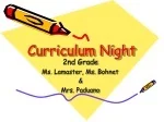 PPT - Curriculum night PowerPoint Presentation, free download - ID:5146887