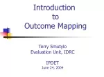 PPT - Outcome mapping PowerPoint Presentation, free download - ID:3916138