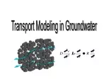 PPT - GROUNDWATER CONTAMINANT TRANSPORT MODELING FOR RIVER BASINS ...