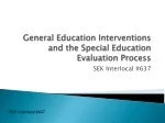 PPT - The Special Education Identification Process PowerPoint ...