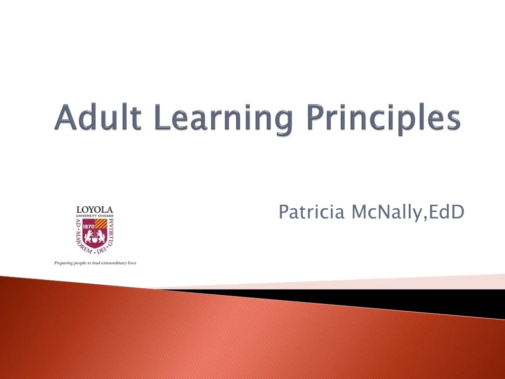 PPT - Adult Learning Principles PowerPoint Presentation, free download ...