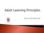 PPT - Adult Learning Principles PowerPoint Presentation, free download ...