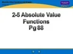 PPT - 3.5 Absolute Value Functions PowerPoint Presentation, free ...