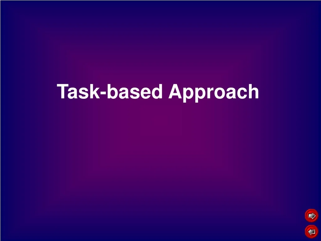 PPT - Task-Based Approach in Education Philosophy: Enhancing Learning ...