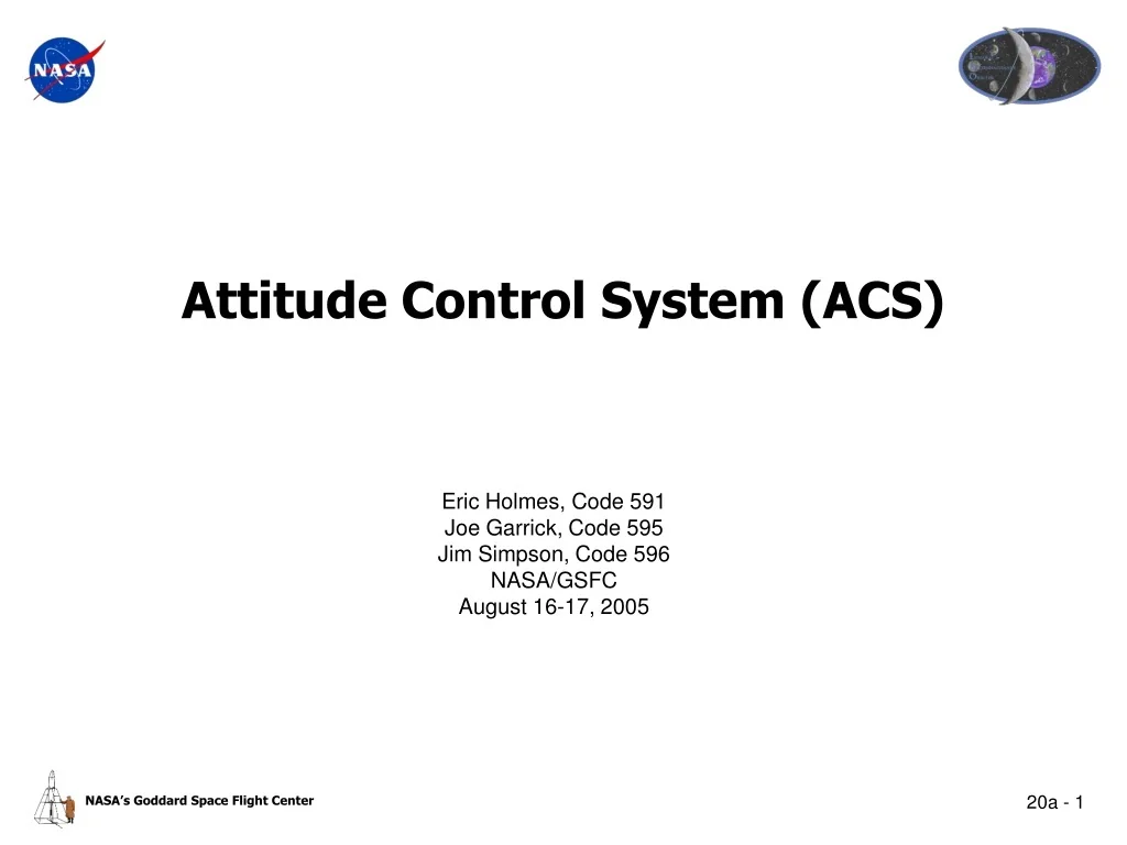 PPT - Lunar Reconnaissance Orbiter Attitude Control System Overview ...