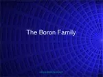 PPT - Boron Family PowerPoint Presentation, free download - ID:2002494