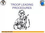 PPT - Troop Leading Procedures Overview PowerPoint Presentation, free ...
