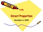 PPT - Direct Proportion PowerPoint Presentation, free download - ID:926850