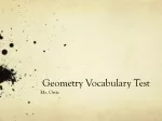 PPT - Geometry Vocabulary PowerPoint Presentation, free download - ID ...